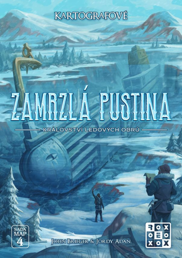 Kartografové: Sada map 4 - Zamrzlá pustina: Království ledových obrů ...